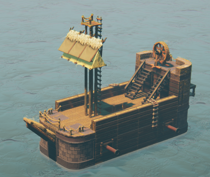 Ships, Nautical Modular Pieces, also Seige Weaponry. | TaleSpire